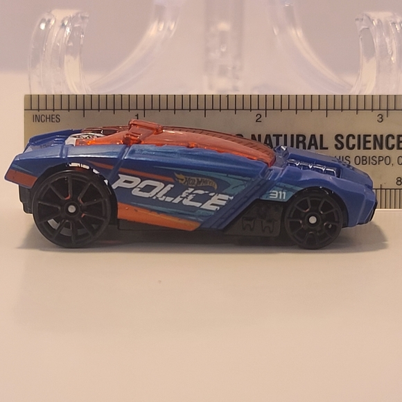 Hot Wheels | Toys | 24 Mattel Hot Wheels Rogue Hog Police Car Blue Red ...